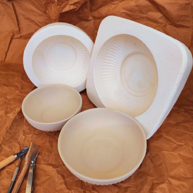 Plaster Molds for Slip-casting Ceramic Bowls | Make Your Handmade ...