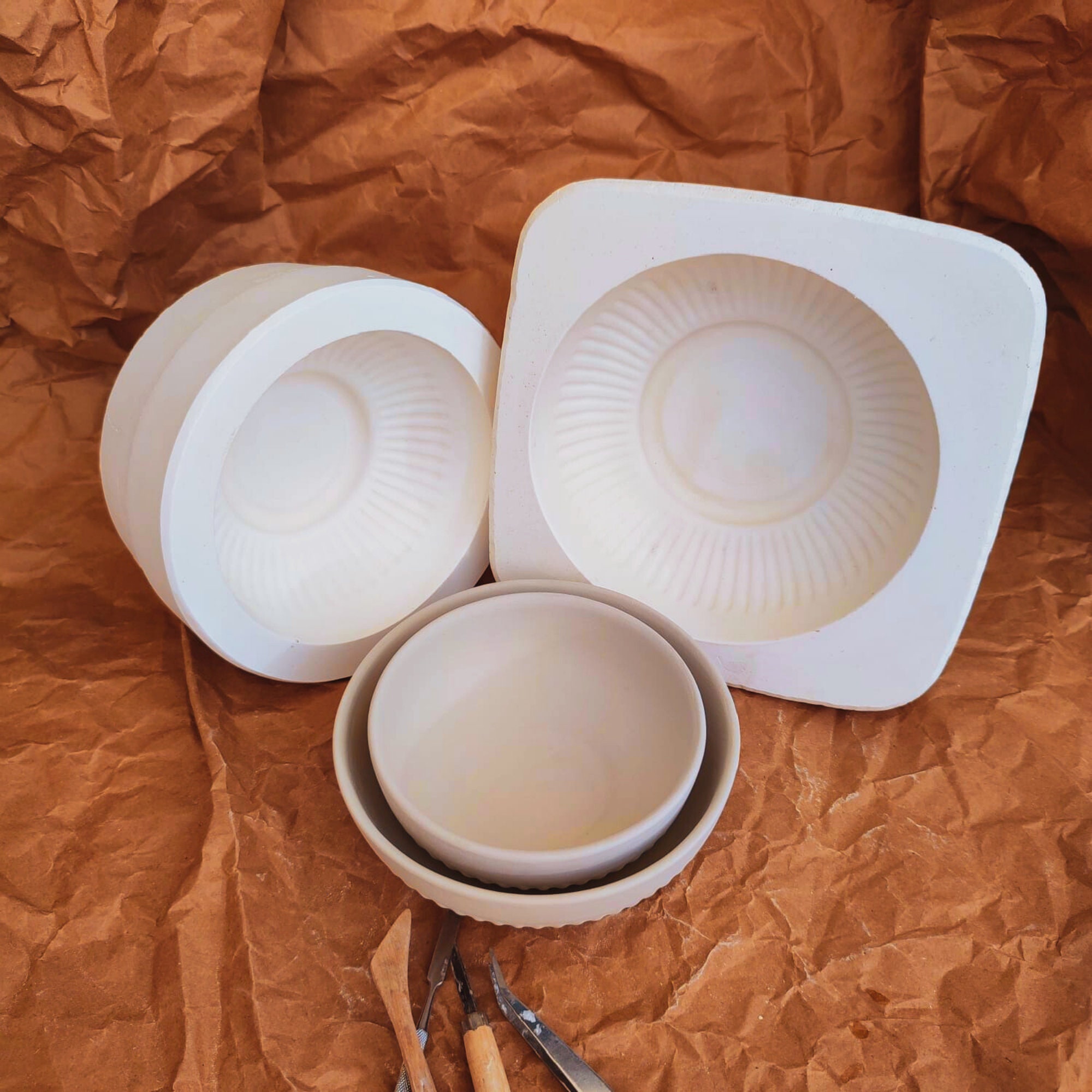 Plaster Molds for Slip-casting Ceramic Bowls | Make Your Handmade ...