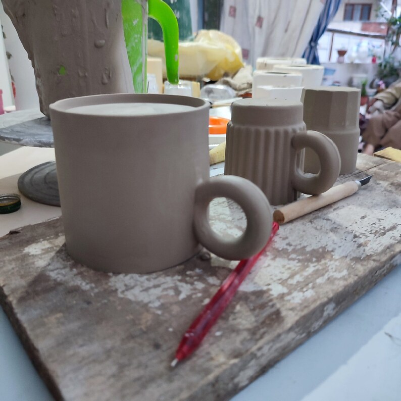 Slip Casting Ceramic Mug Handle Plaster Mold, Handmade Pottery Coffee Cup Handle Mould - Etsy