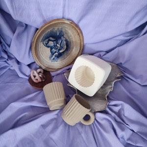 Slip Casting Molds for Ceramics, Plaster Moulds for Pottery Cups, Bowls ...
