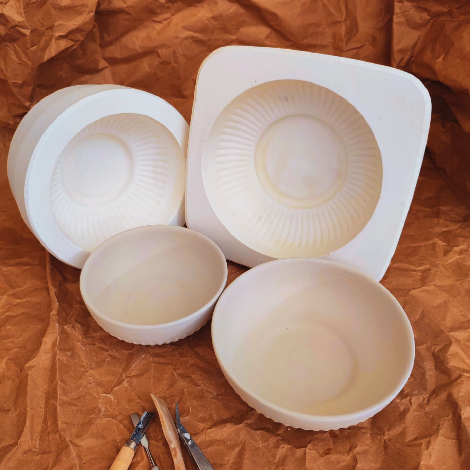 Plaster Molds for Slip-casting Ceramic Bowls | Make Your Handmade ...