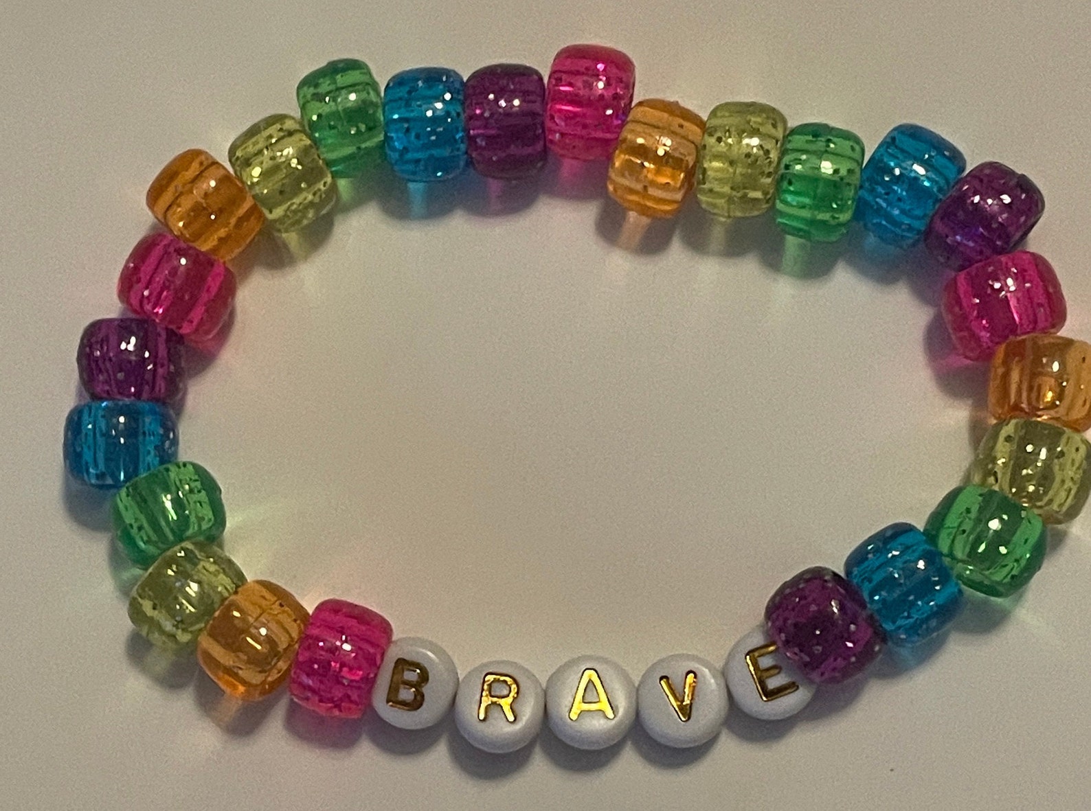 Rainbow Brave Bracelet - Etsy