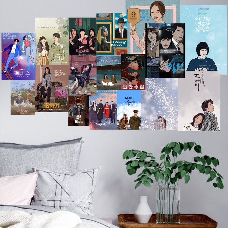 51 Kdrama Posters Digital/printable Wall Collage - Etsy UK