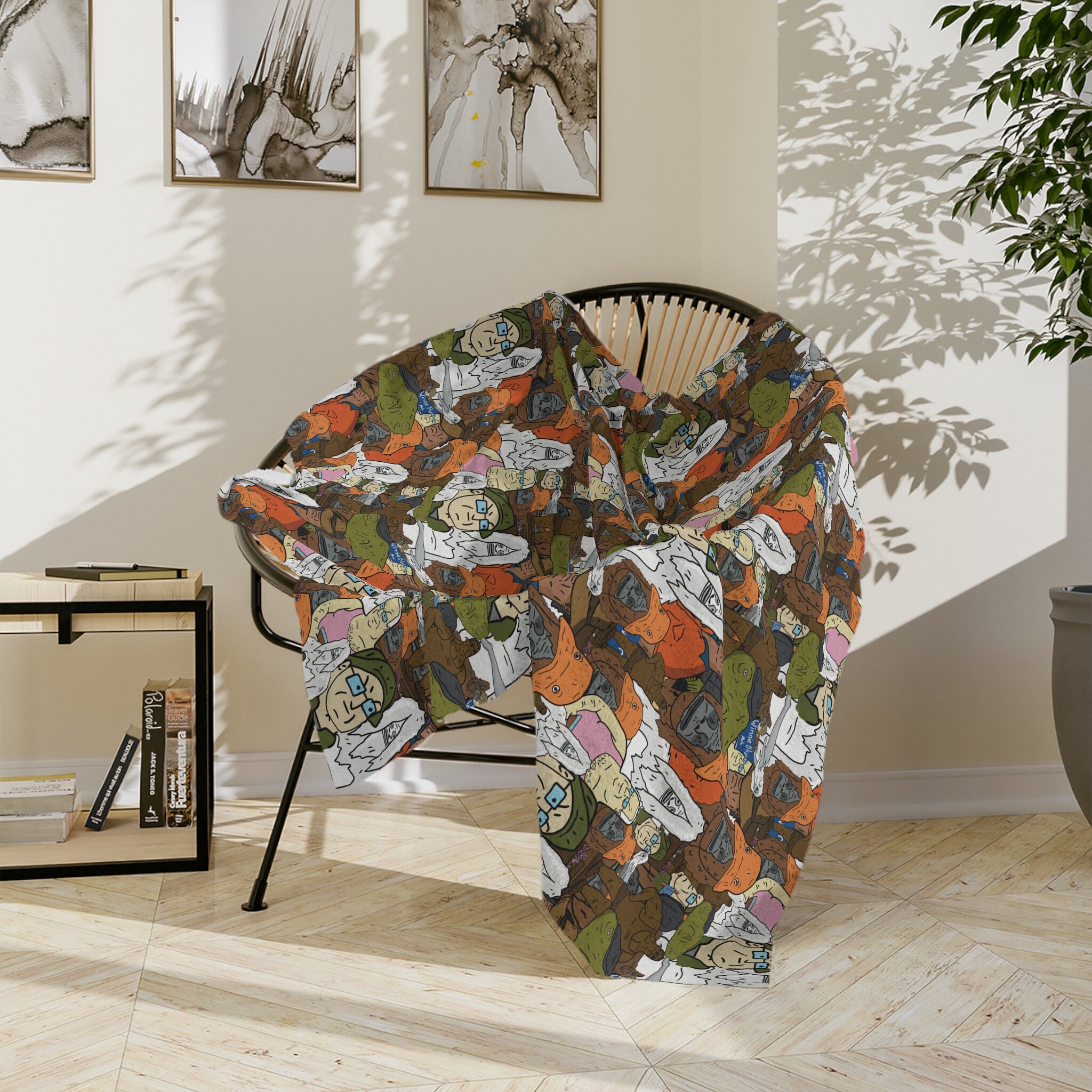 Sassy the Sasquatch and Friends Soft Blanket | Australia Gift | Cartoon ...