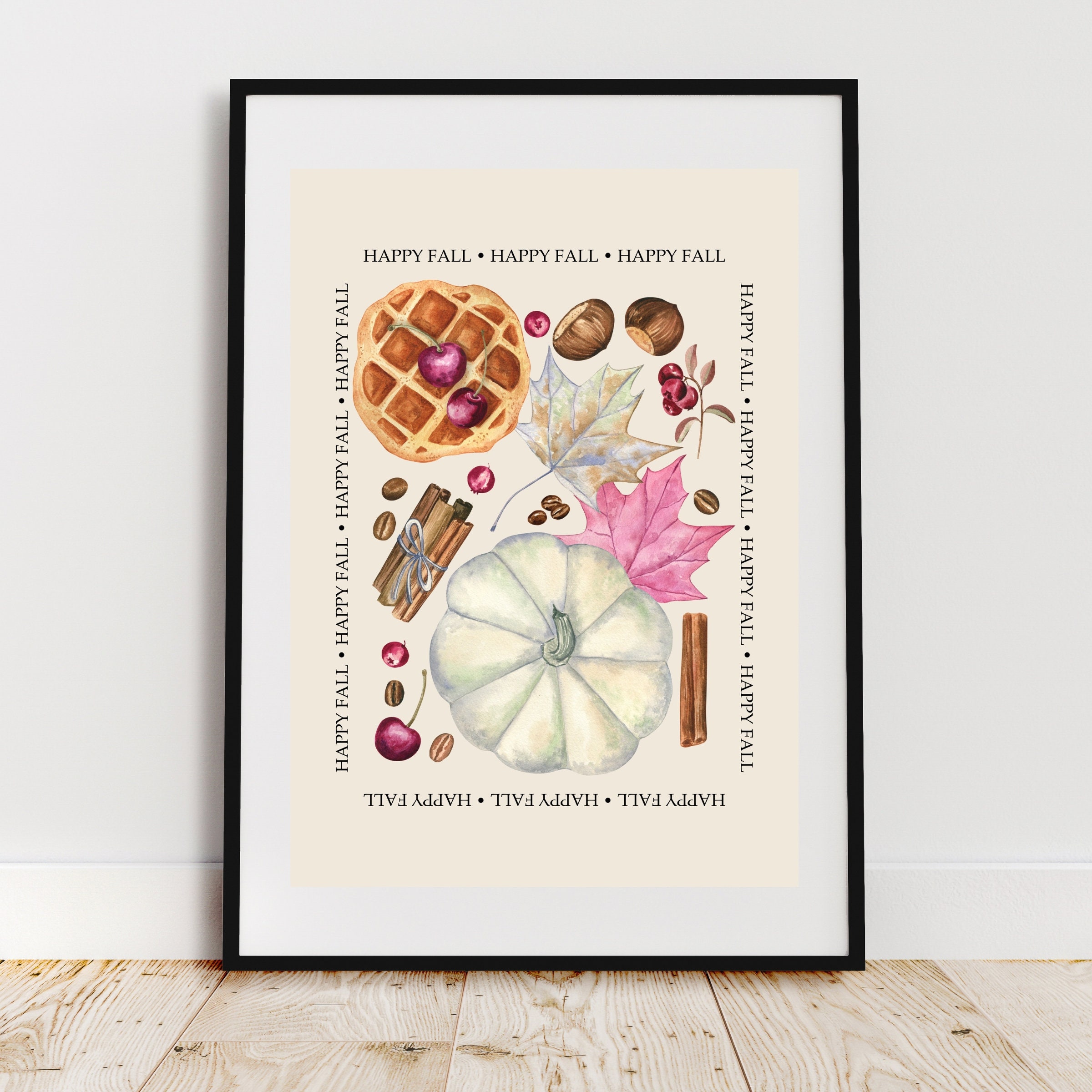 Set of 9 Prints, Fall Wall Art, Autumn Gallery Wall Set, Fall Nature ...