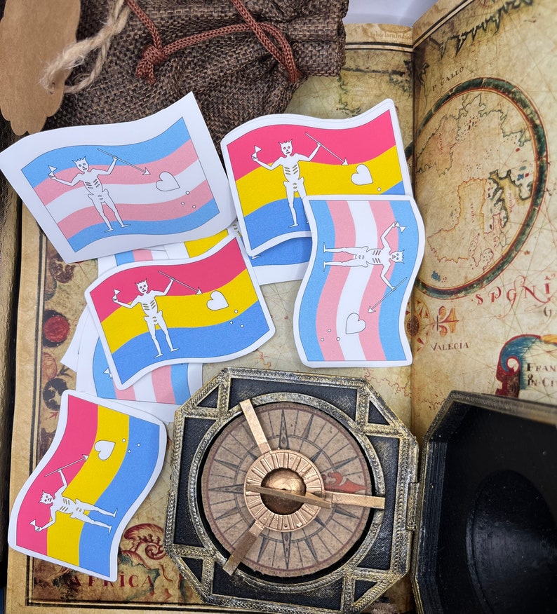 Blackbeard Pirate Pride Flags OFMD - Etsy