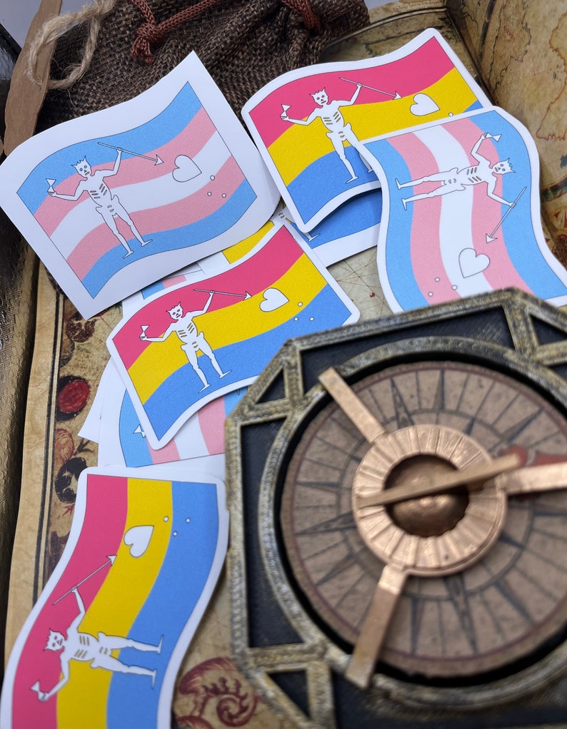 Blackbeard Pirate Pride Flags OFMD - Etsy