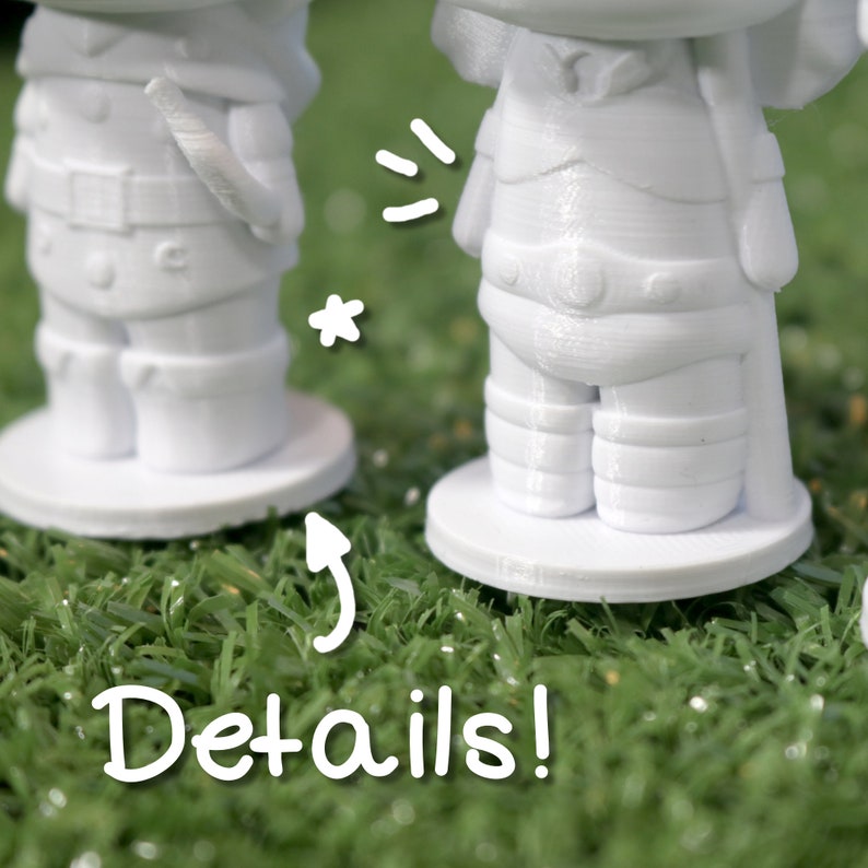 Custom 3d Printed Tabletop Figurine Designed to order | Etsy