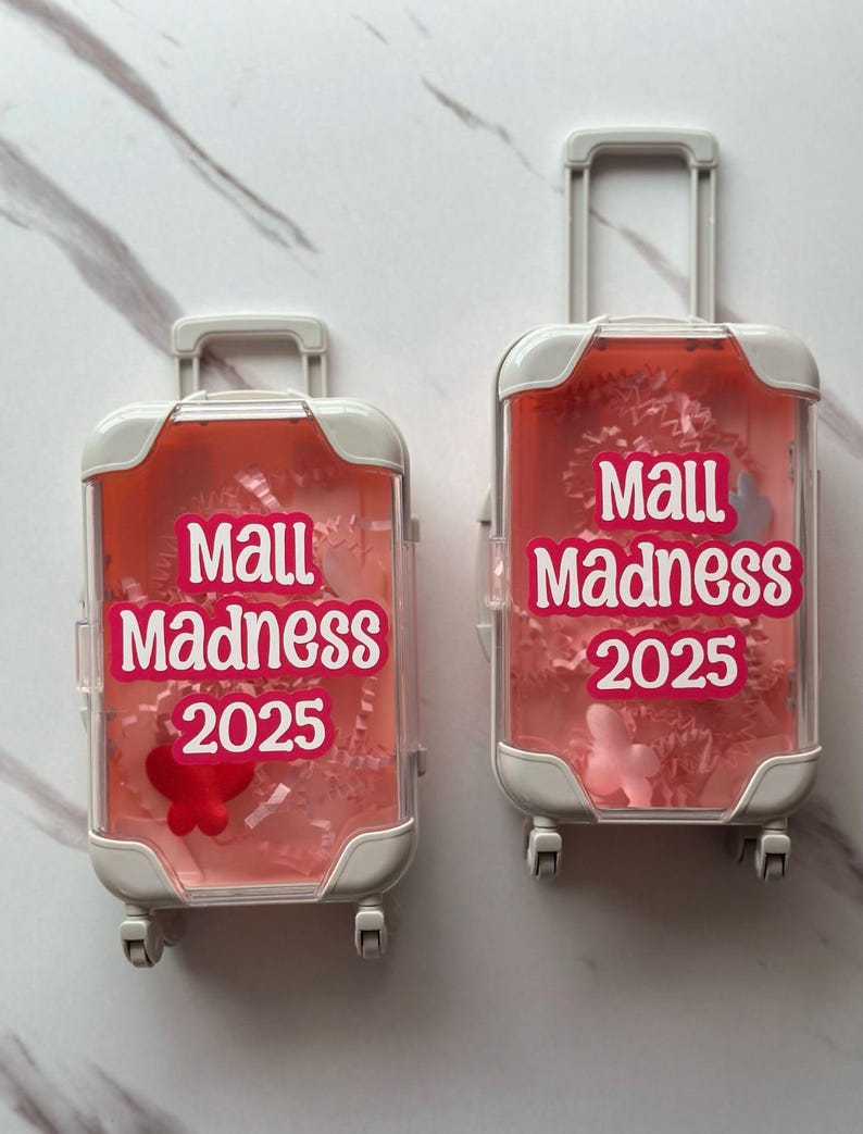 Personalized "empty" Mini Suitcase - Etsy