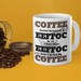 Eeffoc Coffee Mug. Coffee Spelled Backward is EEFFOC. Funny Coffee Life ...