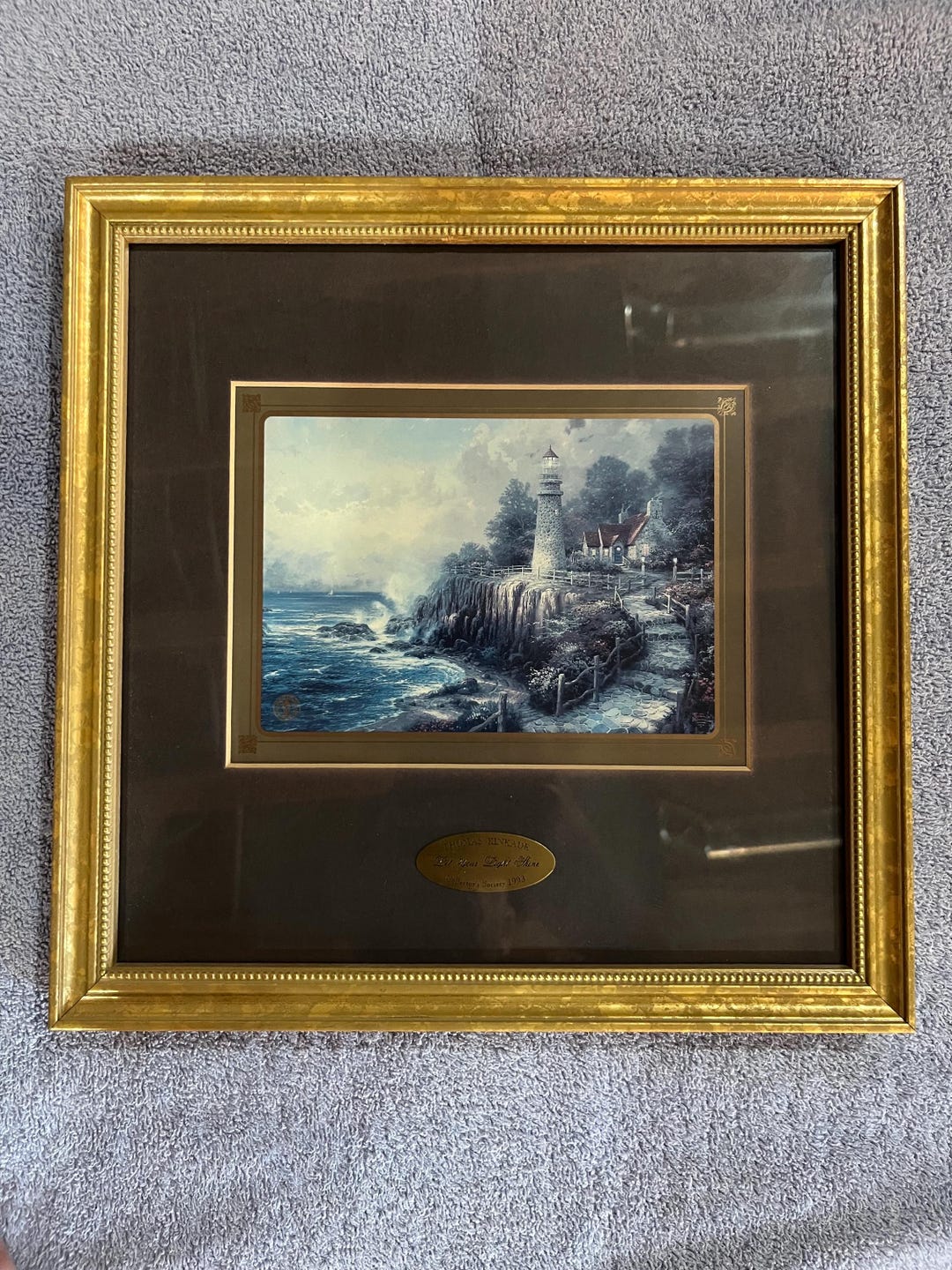 Thomas Kincade, “let Your Light Shine” Framed Art Print, Collector’s ...