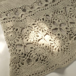 Burette Silk Chrochet Skirt - Etsy