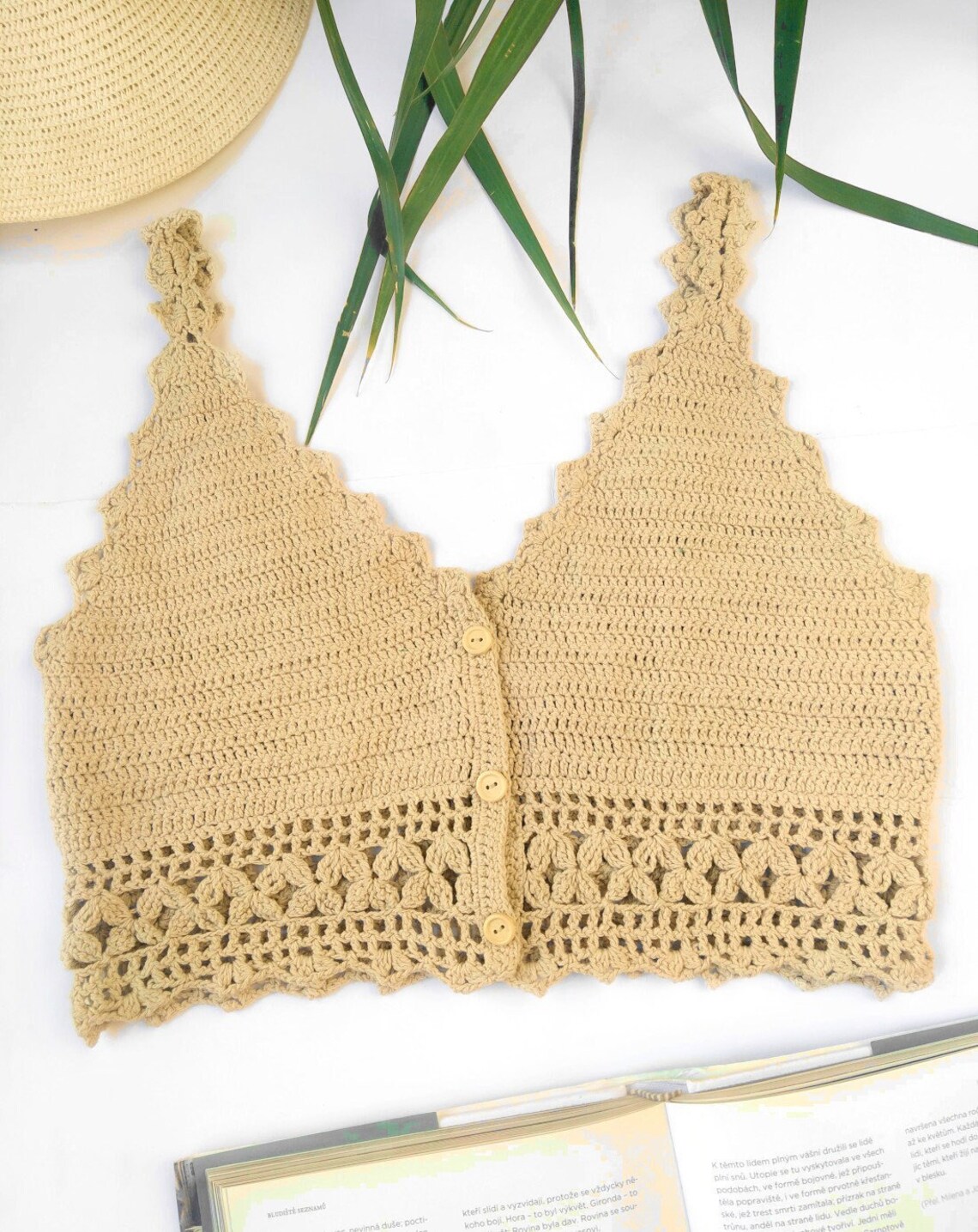 Crochet Burette Silk Crop Top - Etsy