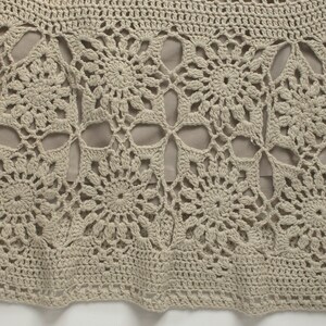 Burette Silk Chrochet Skirt - Etsy