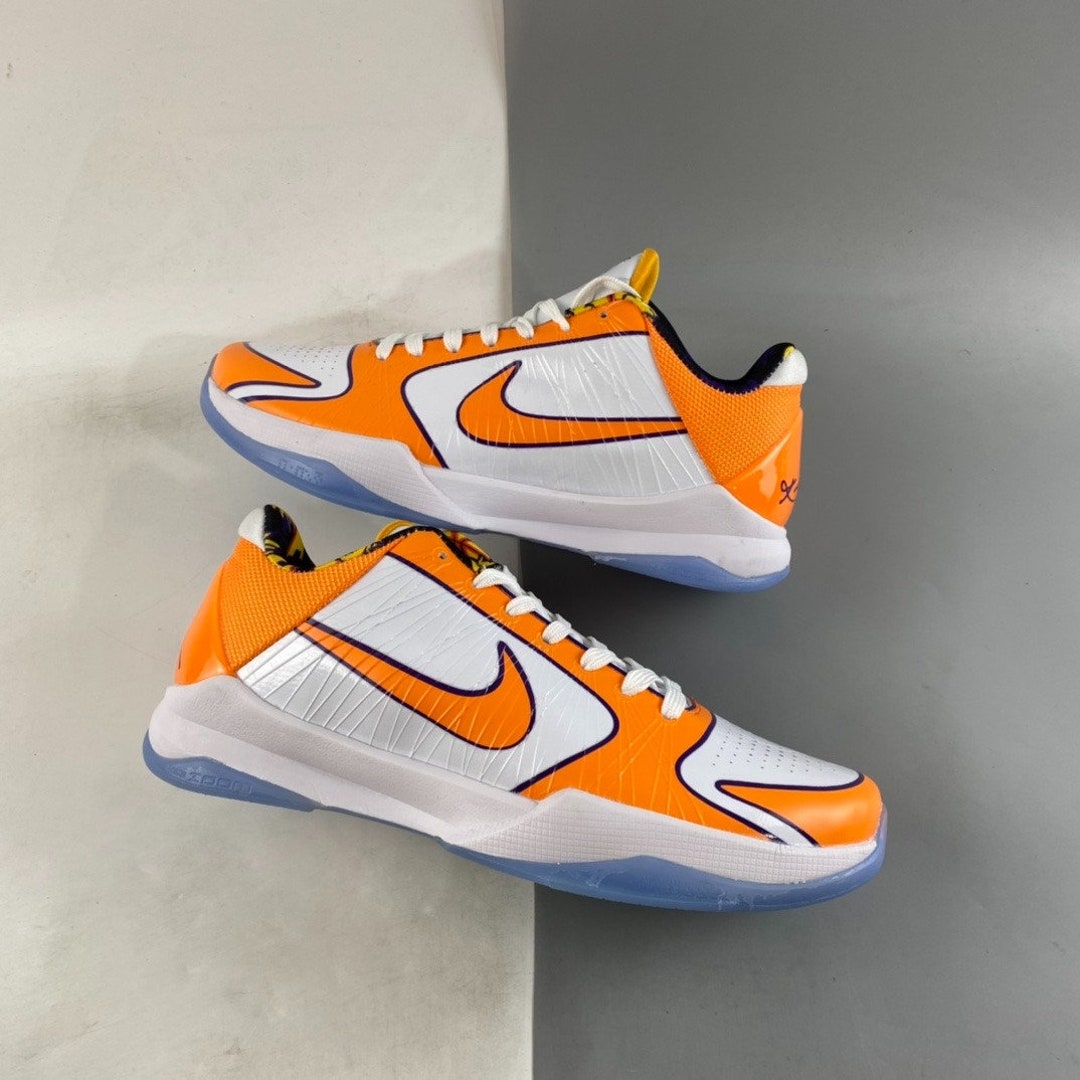 Devin Booker's X Kobe 5 Protro White Orange for Men and Women - Etsy