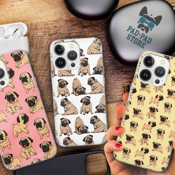 Pug Phone Case - Etsy