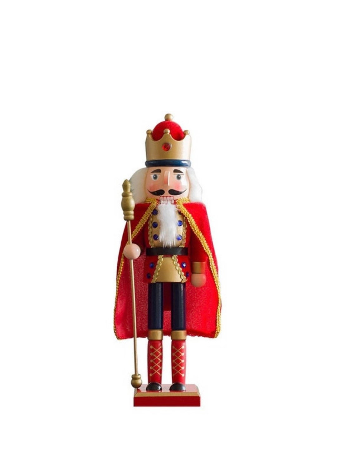 Red Nutcracker Traditional Large Christmas Nutcracker / Luxury ...