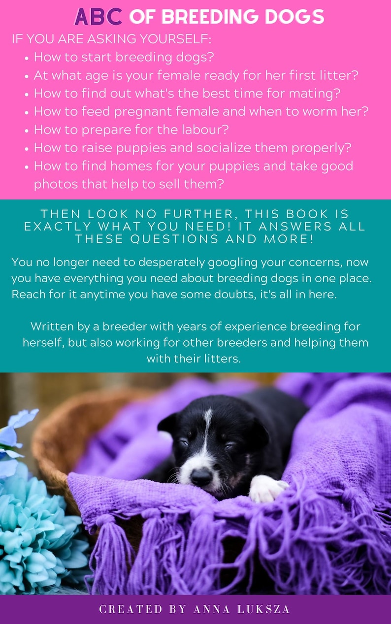 ABC of Breeding Dogs: A Beginner's Guide to Raising Puppies Comprehensive Ebook for New Dog ...