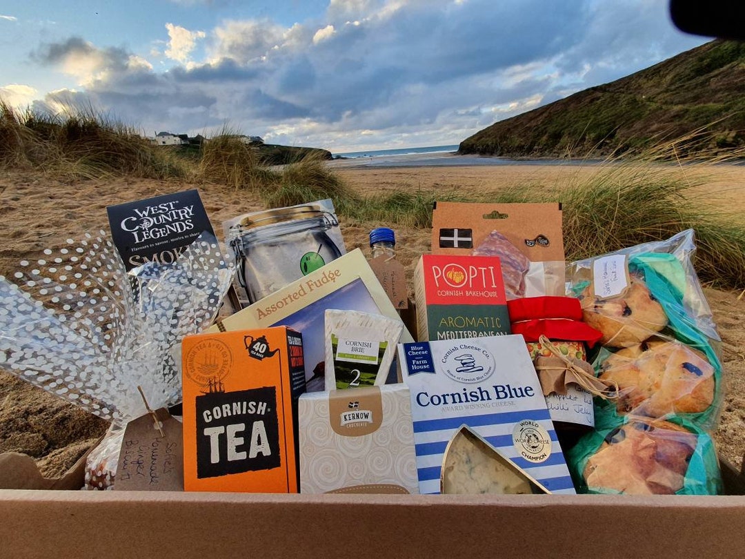 Cornish Hamper for Him, Her or Both. 5 Luxury Cornish Items to 'taste ...