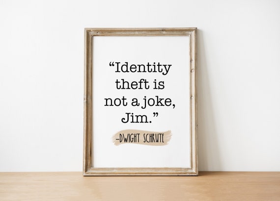 Identity Theft Funny
