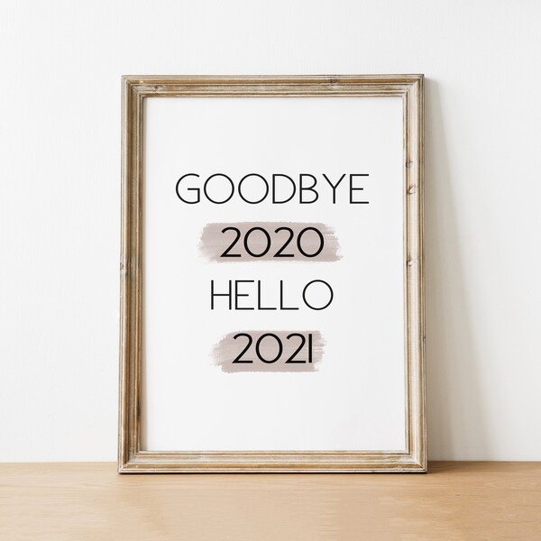 Goodbye 2020 - Etsy