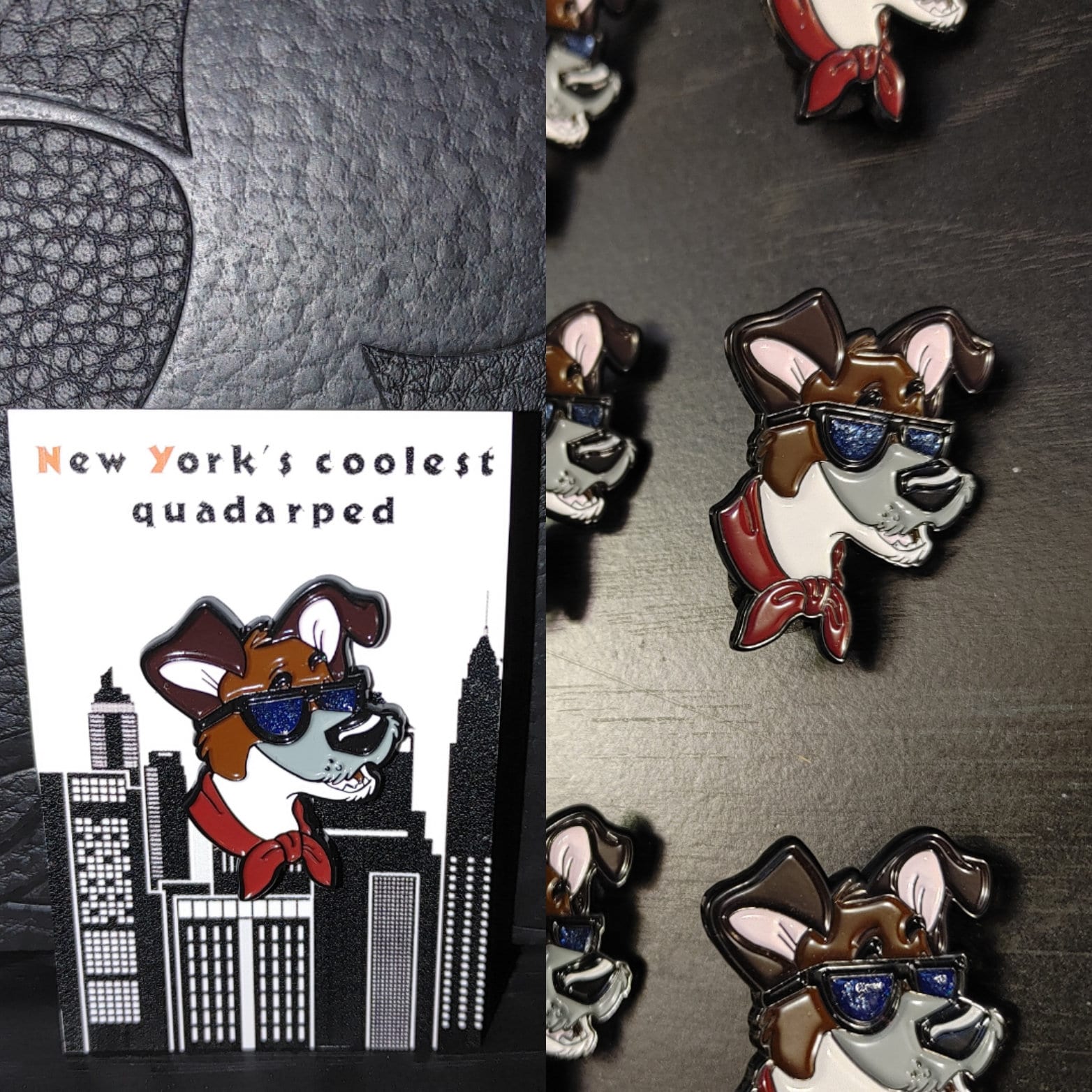 Oliver and Company Dodger Enamel Pin - Etsy