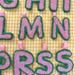 Handmade Letter Bag Charm 3 - Pink- Punch Bag Charms - Pink Letter ...