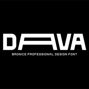 Bronice - Extended Width Font, Futuristic Font, Branding Font, Cricut Font, Farmhouse Font ...