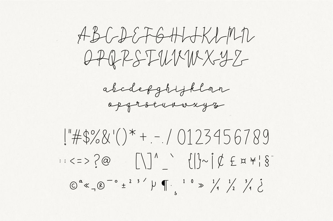 Adelinata - Handwritten Signature Script Font, Cursive Font, Cricut ...