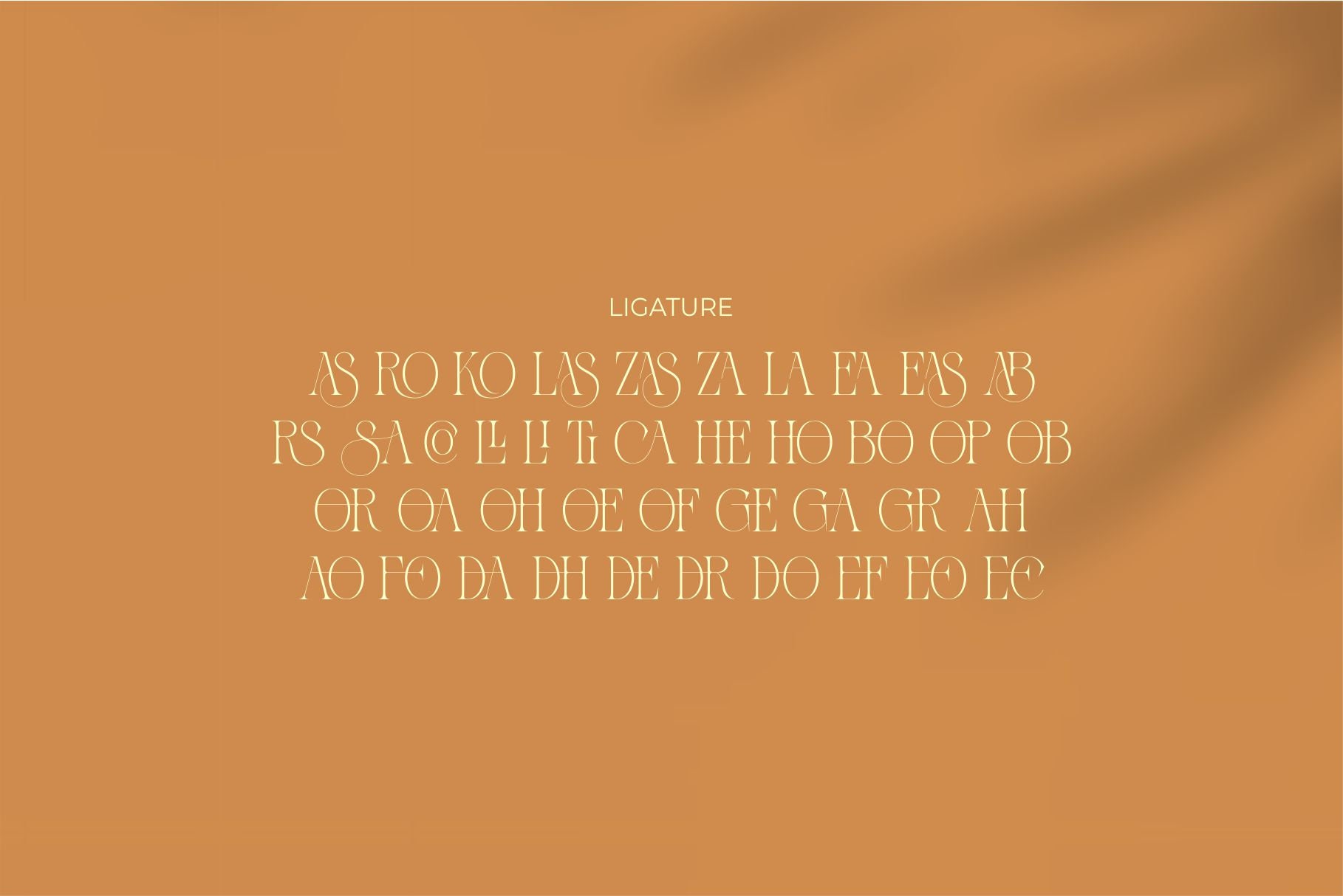 Zaslia Font - Modern Ligature Serif Font, Branding Font, Elegant Font ...