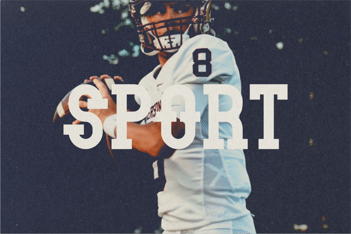 Bofande Slab Font - Sports Font, Baseball Font, Football Font ...