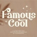 Famous Cool - Serif Font, Modern Font, Branding Font, Canva Font, Fonts ...