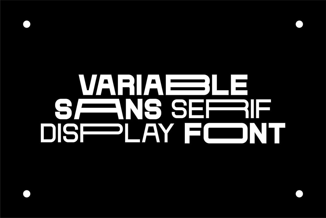 Bronice - Extended Width Font, Futuristic Font, Branding Font, Cricut ...