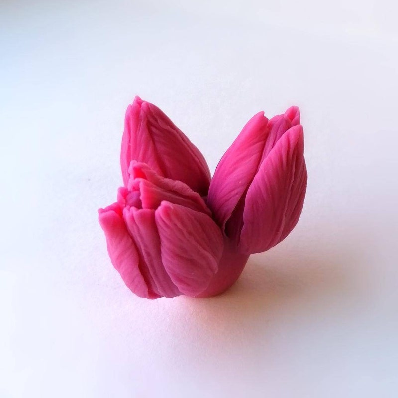 3d Tulip Silicon Mold - Etsy