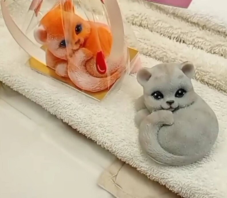 Cat Mold Silicon Mold Animal Mold 3D Resin Mold 3D Mold - Etsy