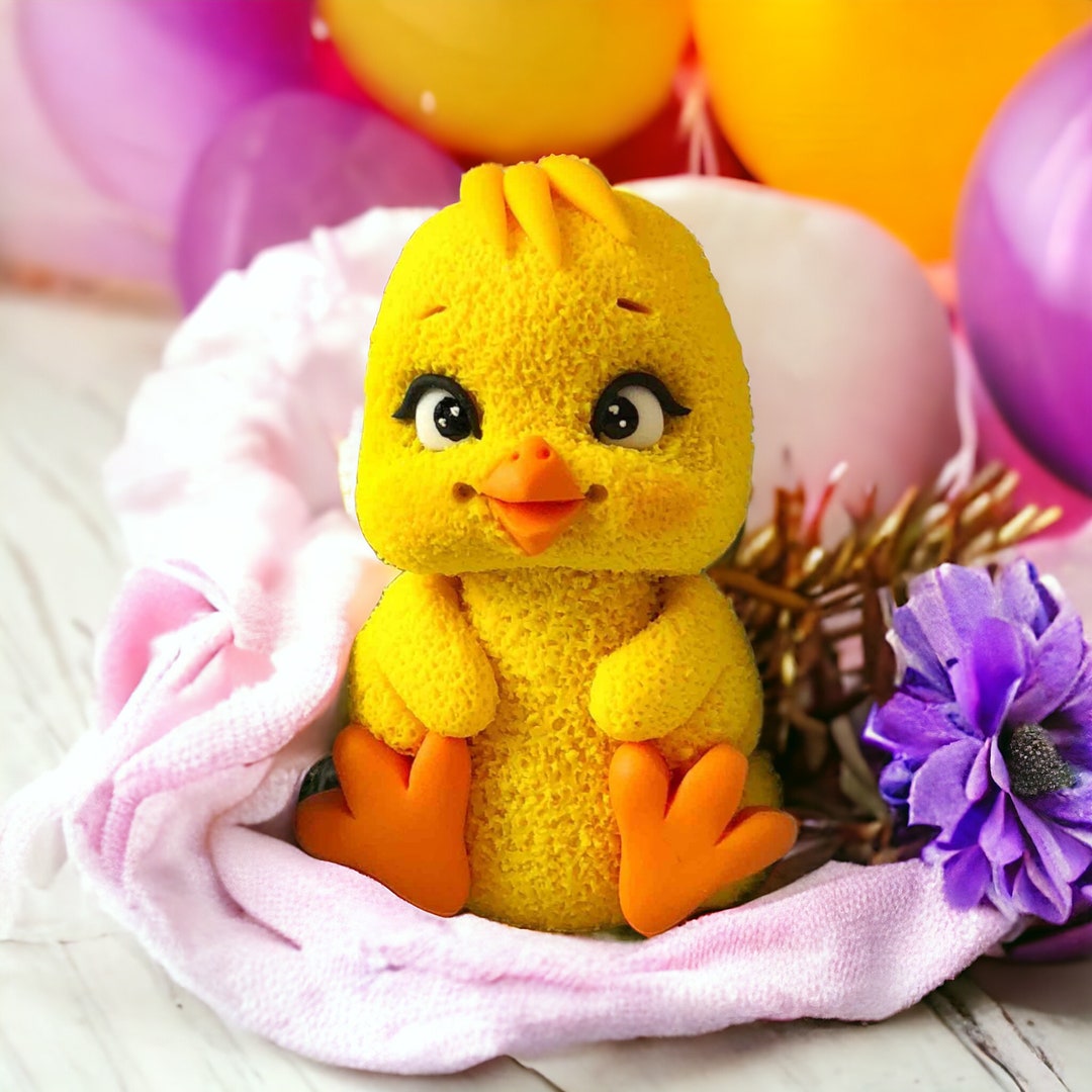 Chick Mold 3D Silicone Mold Chicken Chicken for Soap, Chicken Silicone ...