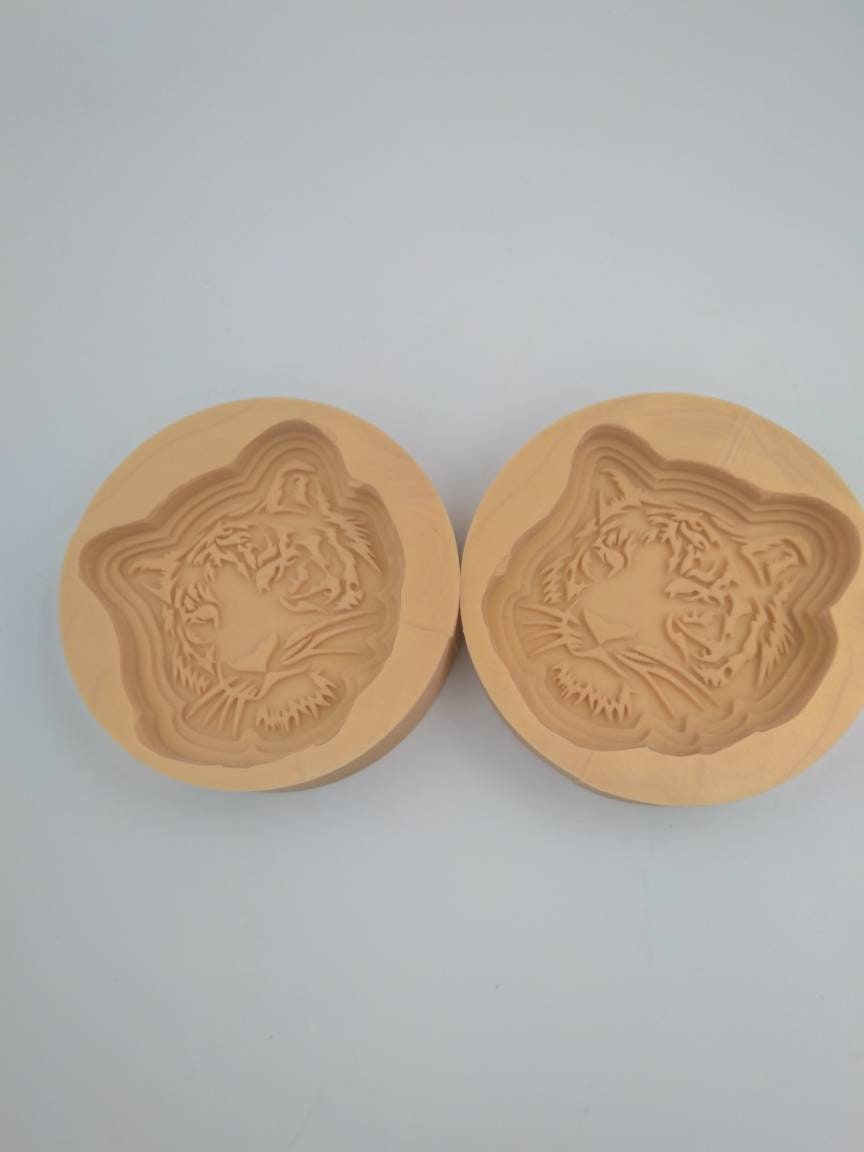 Christmas mold silicon mold Tiger mold 3d mold animal mold | Etsy