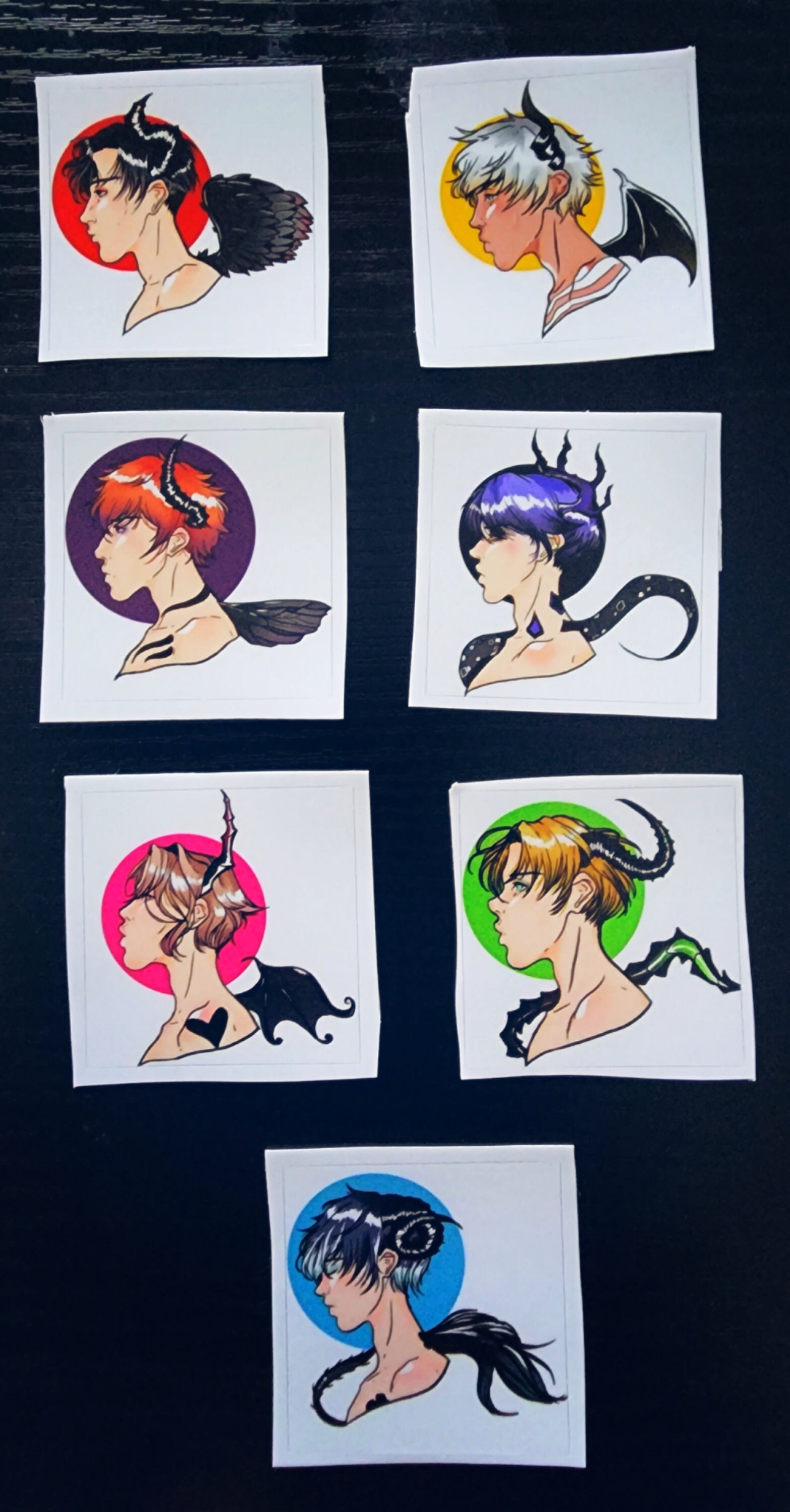 Obey Me Brother's Sticker Pack - Etsy