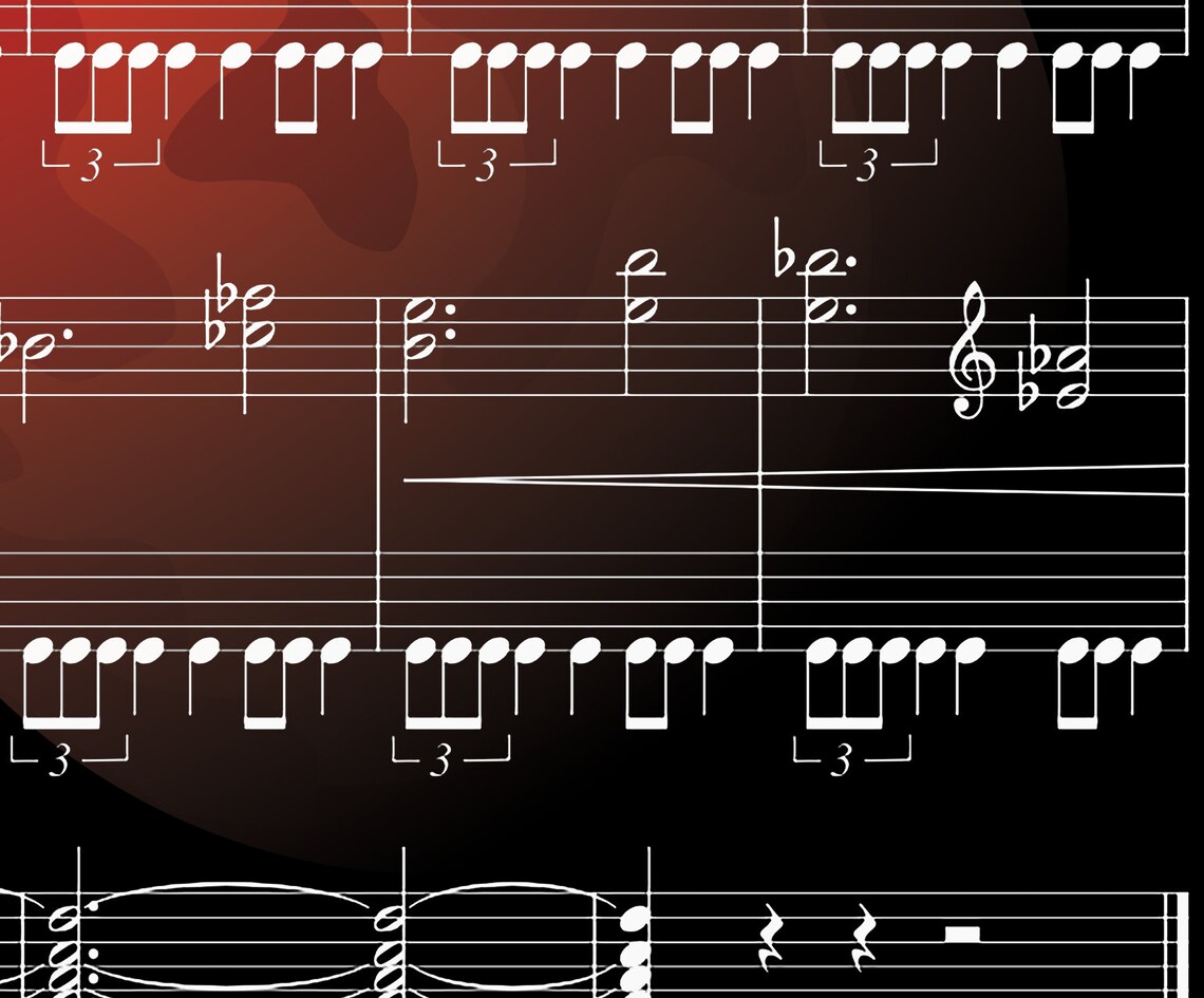 Mars The Bringer of War Music Poster Gustav Holst 30x42 cm - Etsy.de