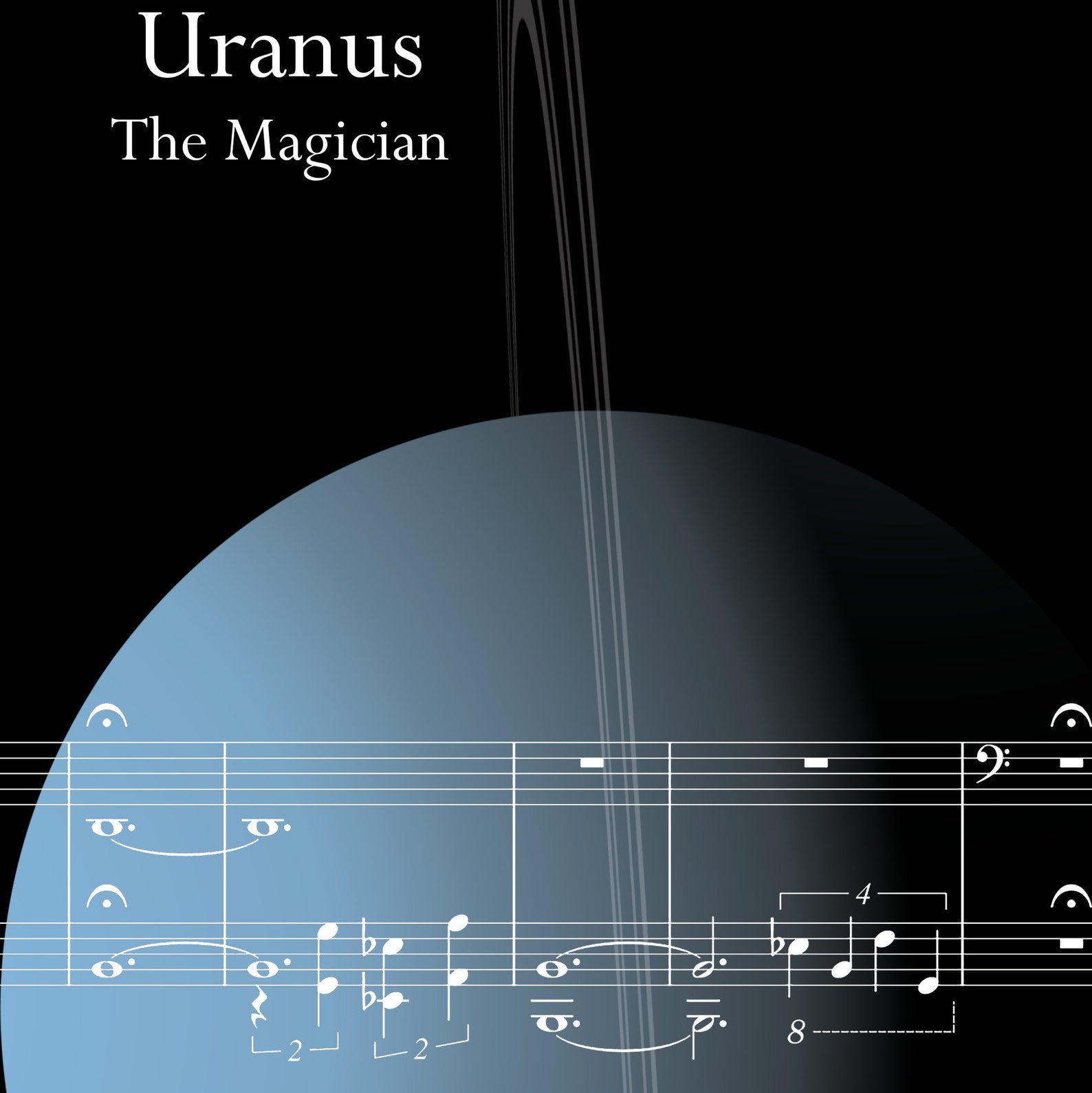 Uranus the Magician Music Poster Gustav Holst 30x42 cm - Etsy Italia