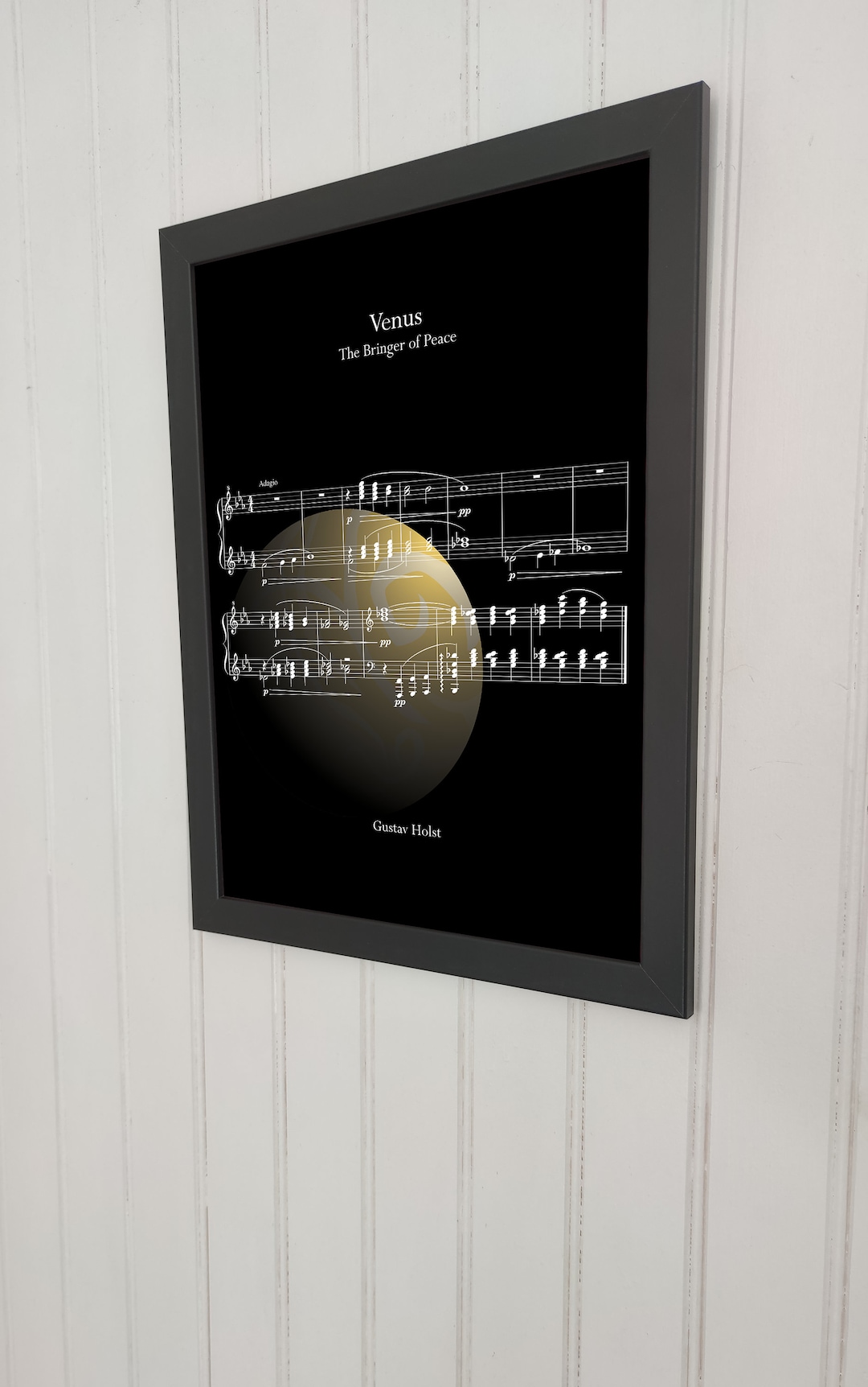 Venus the Bringer of Peace Music Poster Gustav Holst 30x42 Cm - Etsy