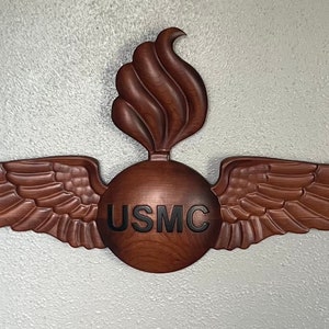 Aviation Ordnance Wings: USMC Wooden 3D Art - Etsy