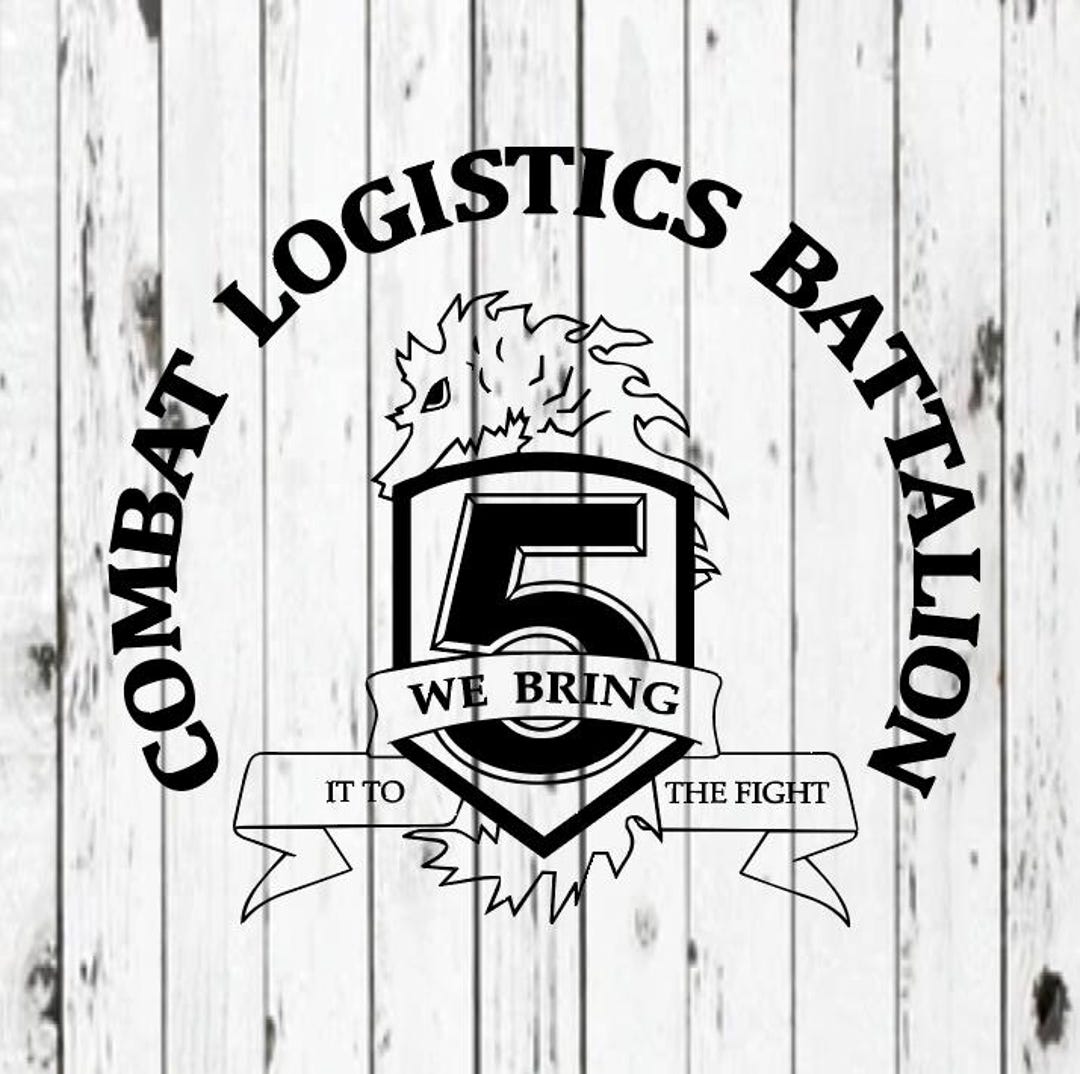 Combat Logistics Battalion 5 (CLB-5). Instant Download, Ready to Engrave Cut, Decal, Vector, CNC ...
