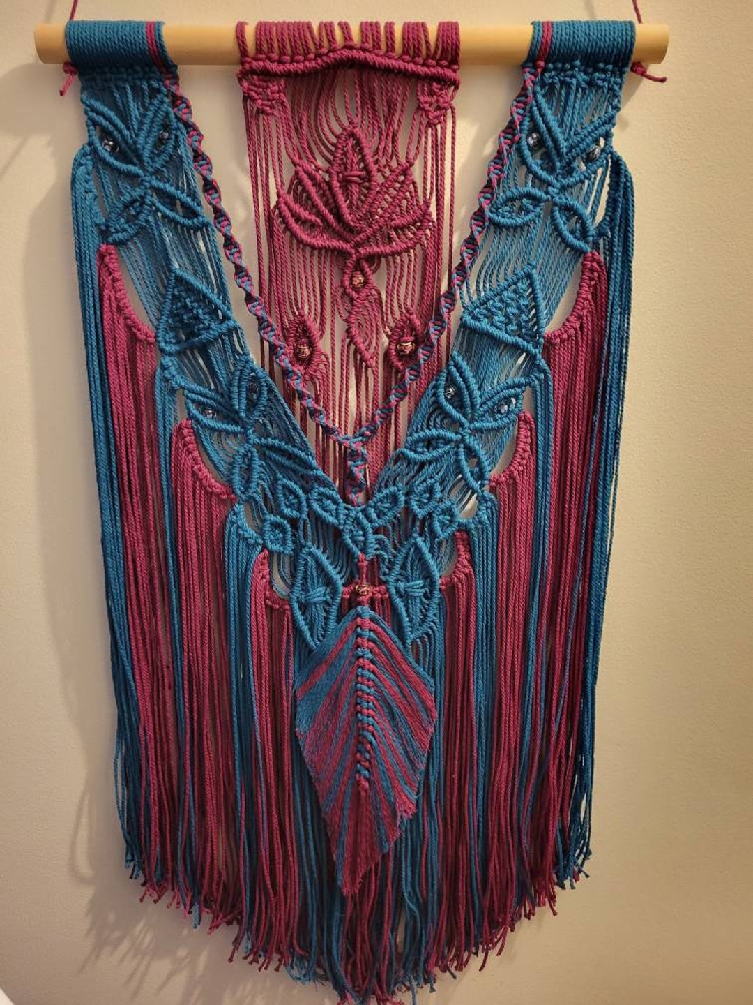 Lotus Butterfly Macrame Wall Hanging - Etsy