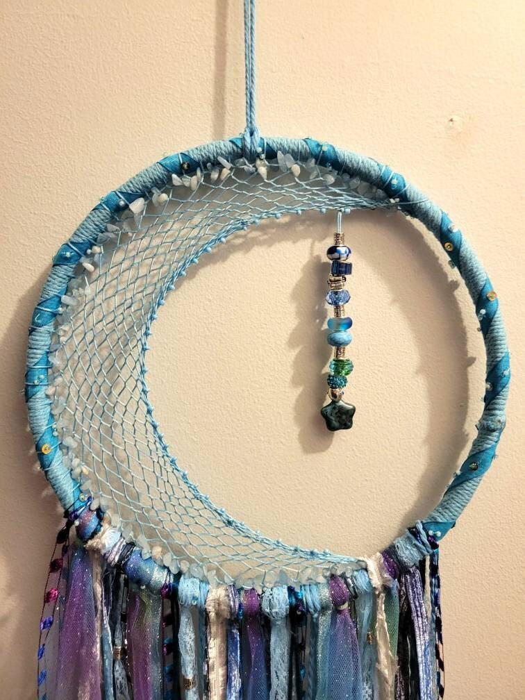 Crescent Moon Dream Catcher - Etsy