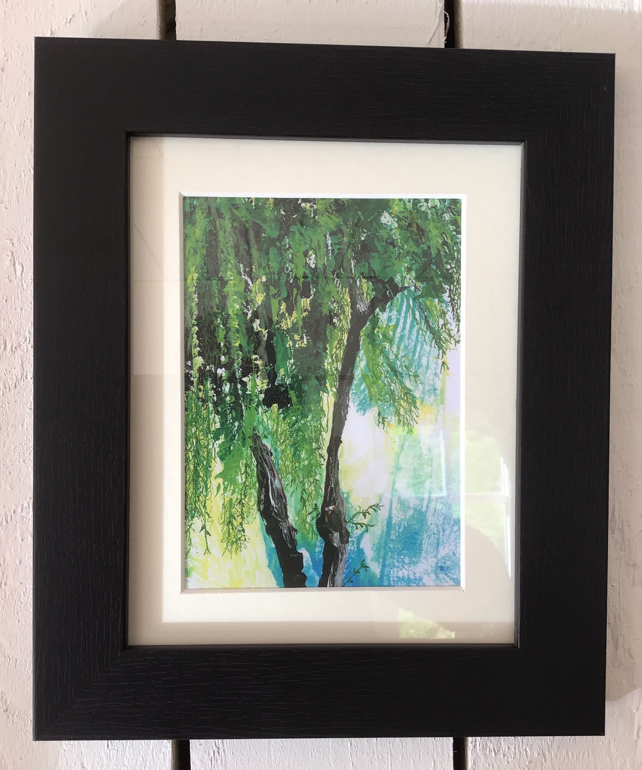 Weeping Willow Card, Willow Tree Card, Willow Note Card, Willow Lovers ...