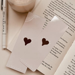 Neutral Minimalist Bookmark Set Cute Bookmarks, Bookworm Gift, Gifts ...