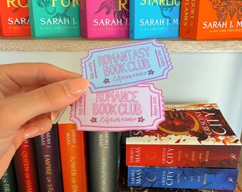My Favorite Fictional Characters Sticker, Booktok, Bookish Gift ...