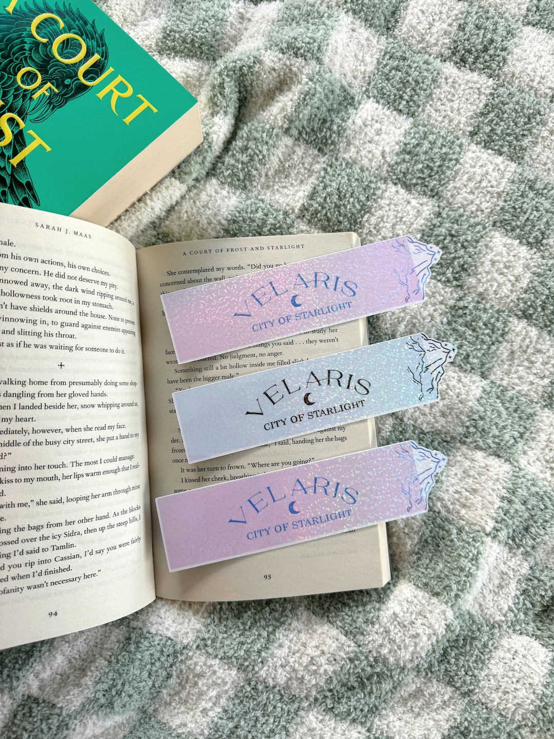 ACOTAR Bookmark, Velaris Bookmark, SJM Merch for Romantasy Lovers ...
