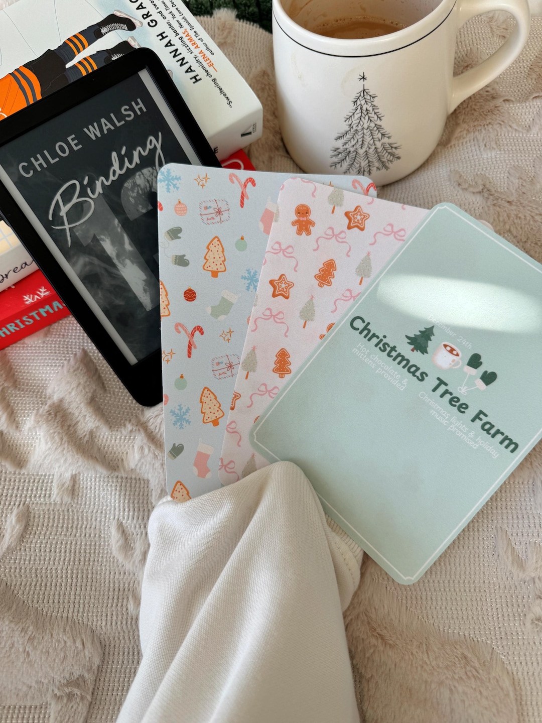 Cute Christmas Kindle Insert, Holiday Kindle Insert for Clear Case ...